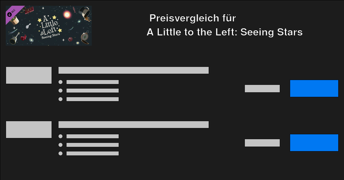 A Little to the Left: Seeing Stars günstig kaufen - Preisvergleich