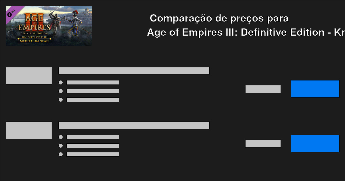 Comprar Age Of Empires Iii Definitive Edition Knights Of The