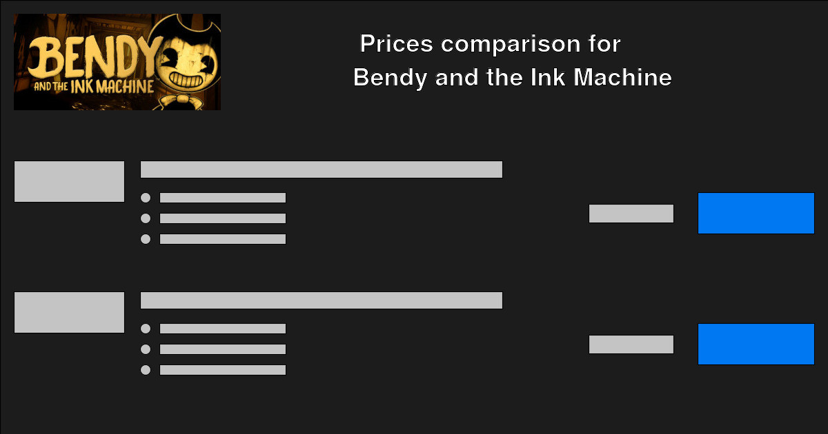 Bendy and the Ink Machine CD Keys — Buy Cheap Bendy and the Ink Machine ...