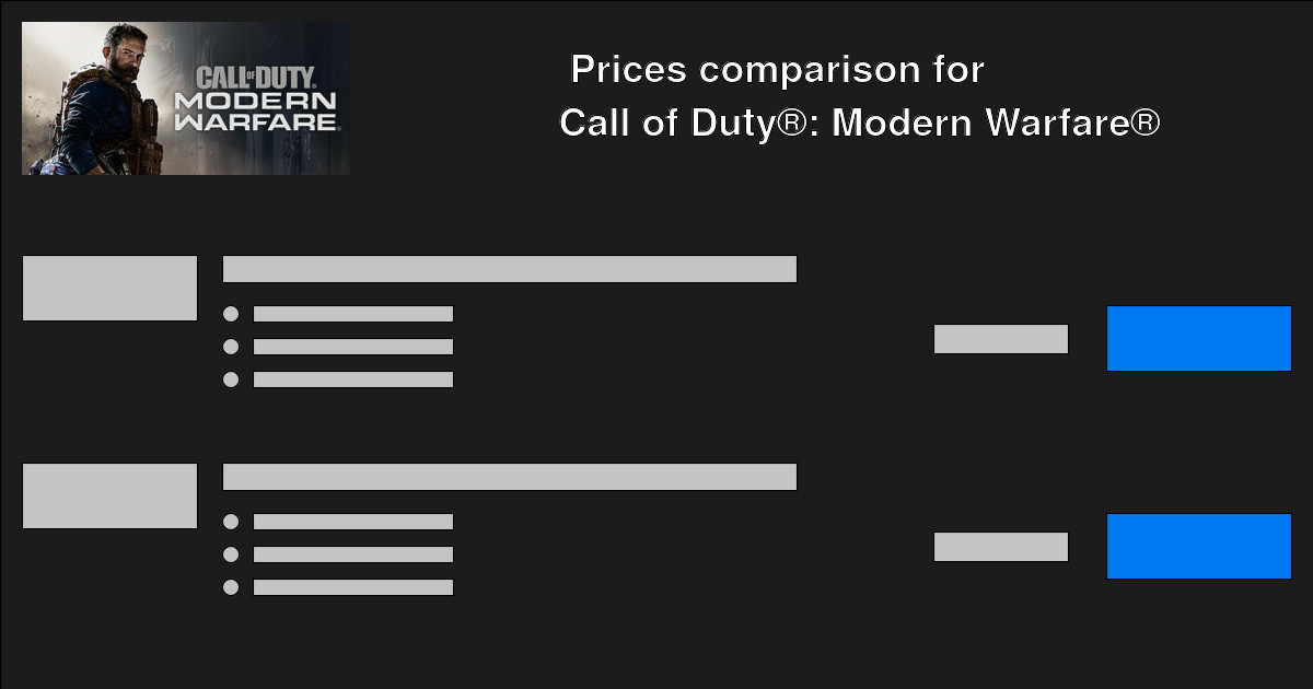 Call of Duty®: Modern Warfare® CD Keys — Buy Cheap Call of Duty ...