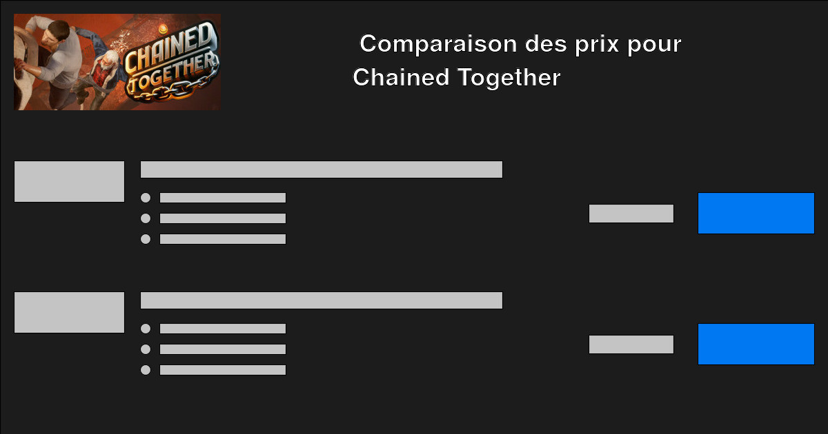 Acheter Chained Together pas cher - Comparaison des prix