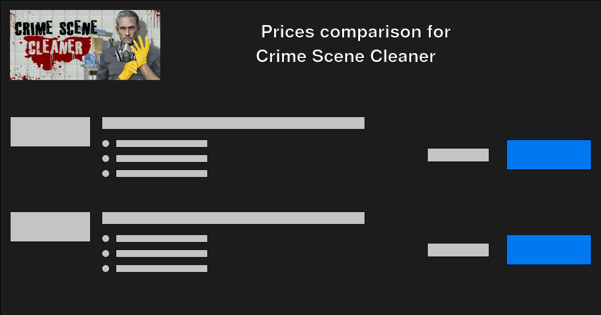 Crime Scene Cleaner CD Keys — Buy Cheap Crime Scene Cleaner CD Game ...