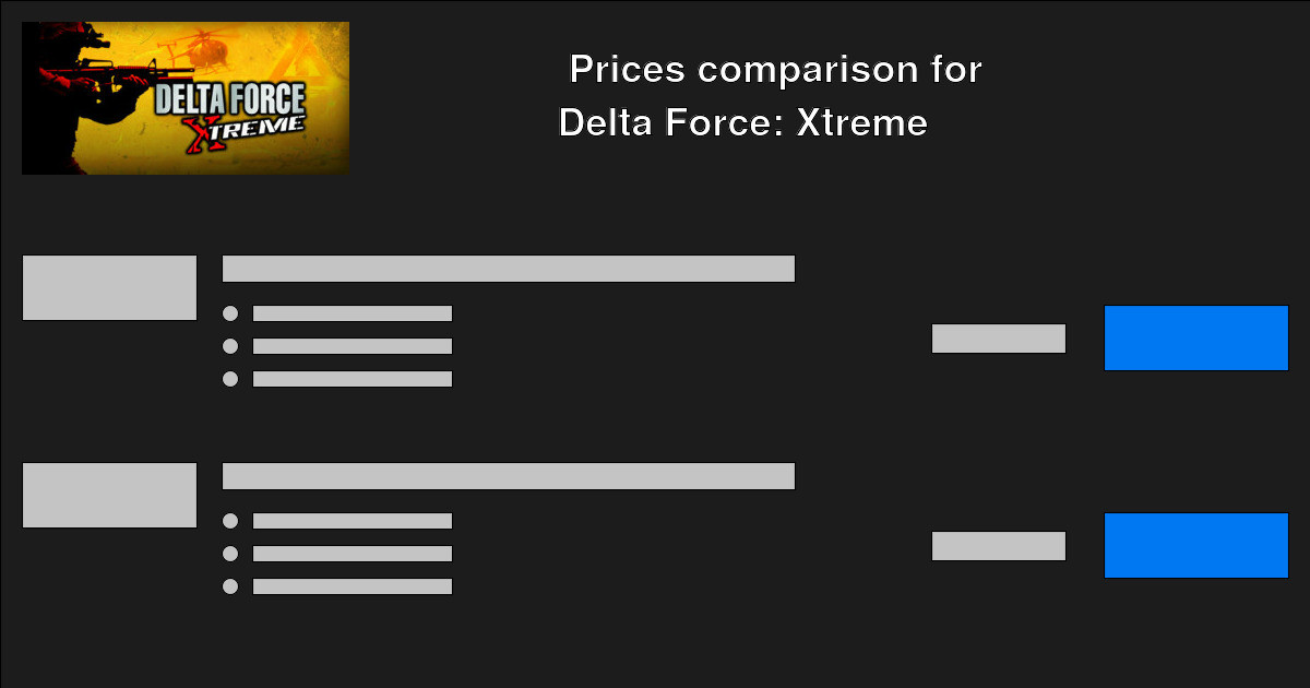 Delta Force: Xtreme CD Keys — Buy Cheap Delta Force: Xtreme CD Game ...