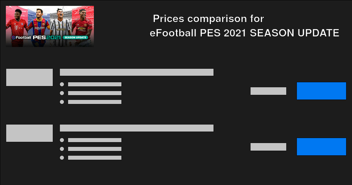 eFootball PES 2021 SEASON UPDATE CD Keys — Buy Cheap eFootball PES 2021 ...