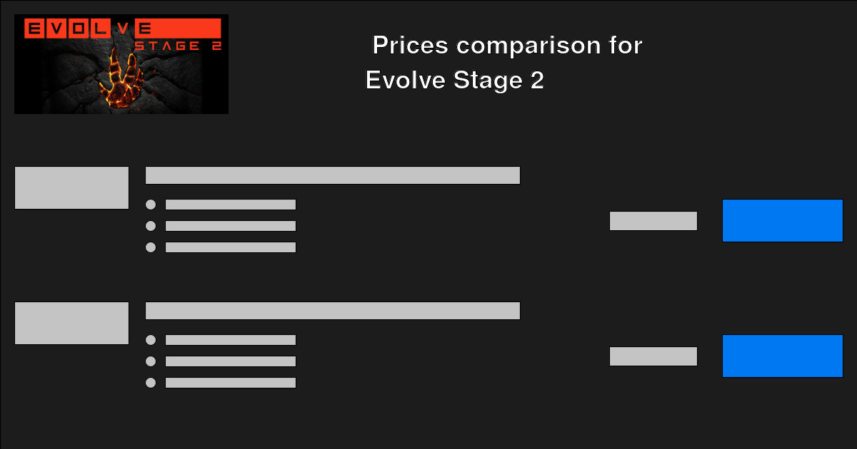 Evolve Stage 2 CD Keys — Buy Cheap Evolve Stage 2 CD Game Keys Online ...