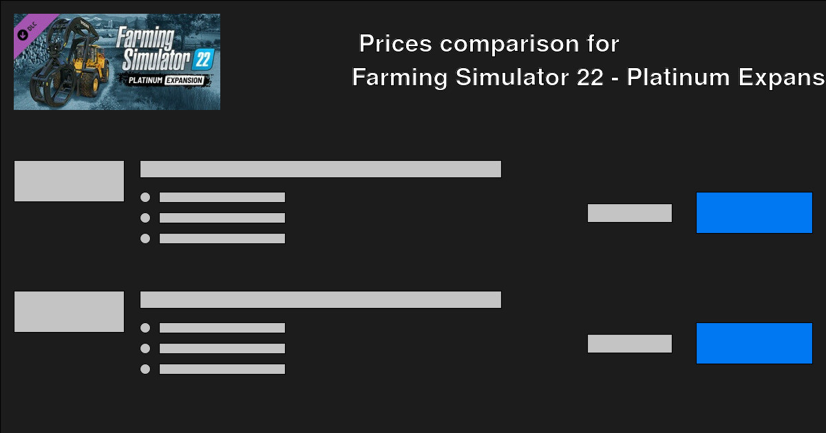 Farming Simulator 22 Platinum Expansion Cd Keys — Buy Cheap Farming