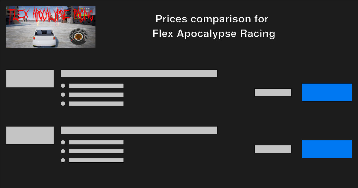Flex Apocalypse Racing CD Keys — Buy Cheap Flex Apocalypse Racing CD ...