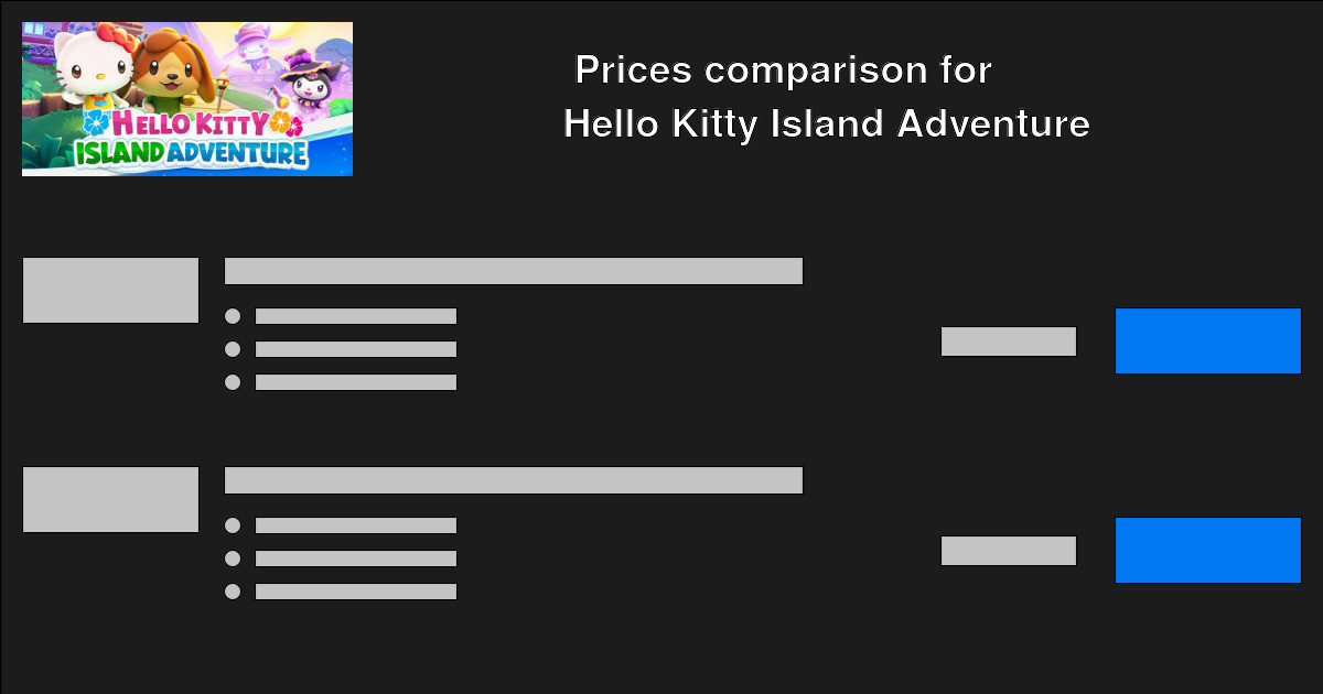 Hello Kitty Island Adventure CD Keys — Buy Cheap Hello Kitty Island ...