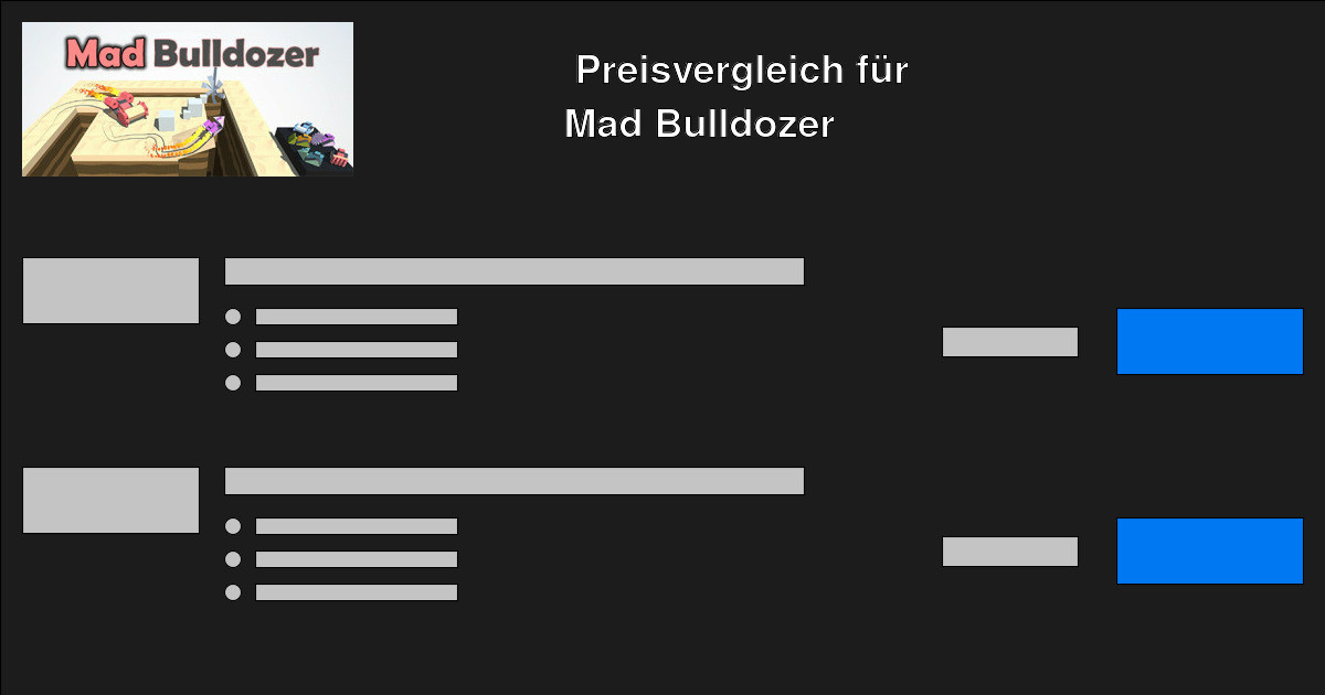 Mad Bulldozer günstig kaufen - Preisvergleich