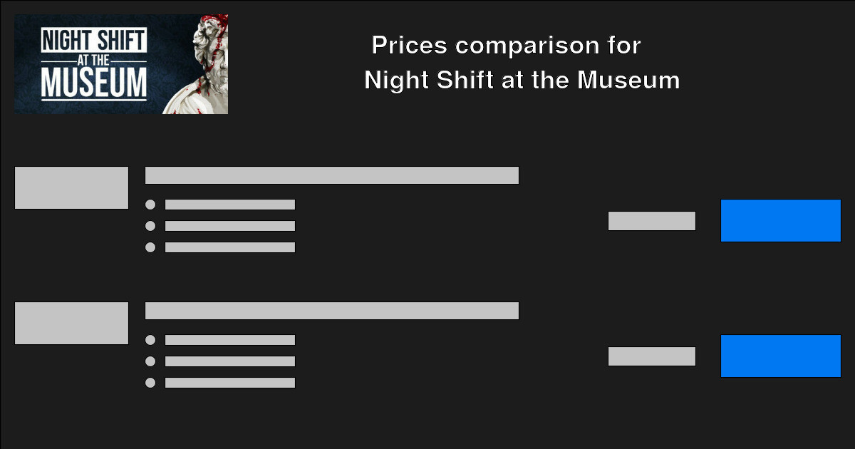 Night Shift at the Museum CD Keys — Buy Cheap Night Shift at the Museum ...