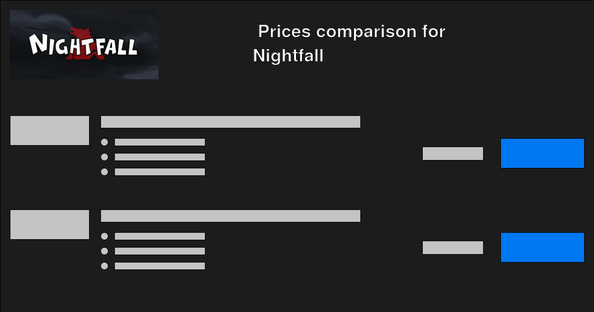 Nightfall CD Keys — Buy Cheap Nightfall CD Game Keys Online — SYS RQMTS