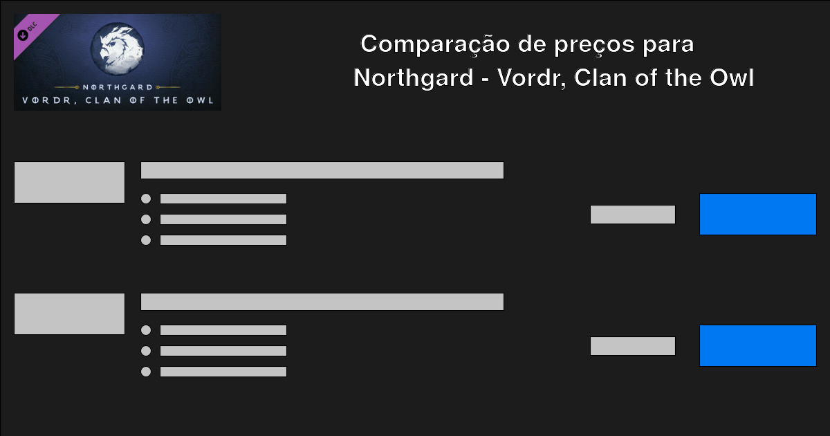 Comprar Northgard - Vordr, Clan of the Owl mais barato - Comparação de ...
