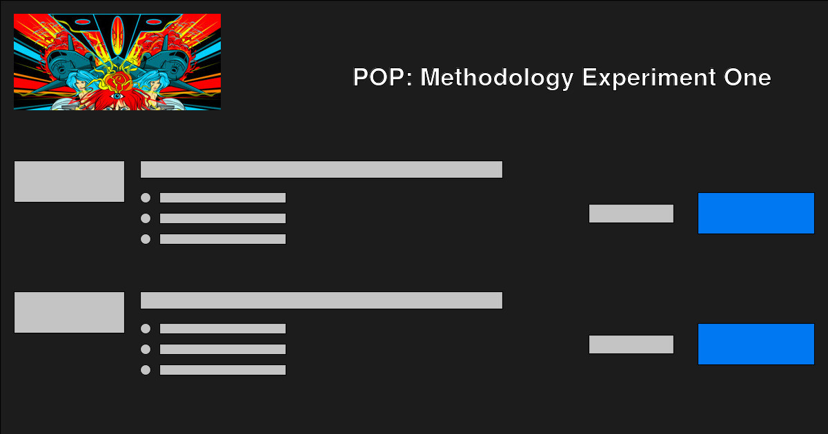 POP: Methodology Experiment One 싸게 구매 - 가격 비교