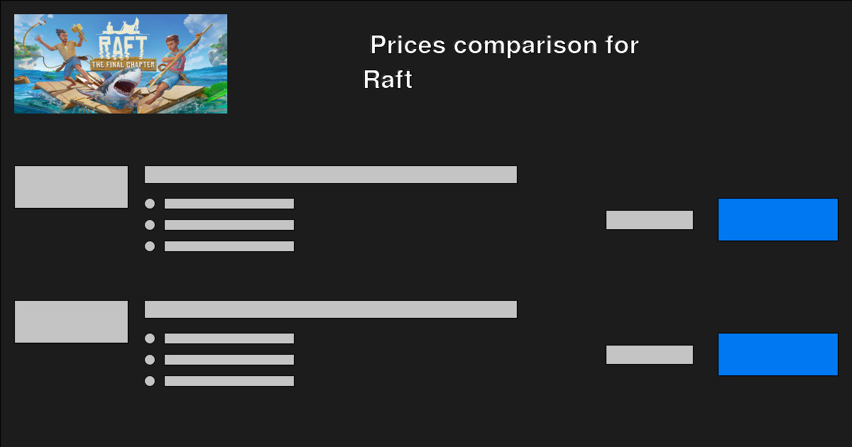 Raft CD Keys — Buy Cheap Raft CD Game Keys Online — SYS RQMTS