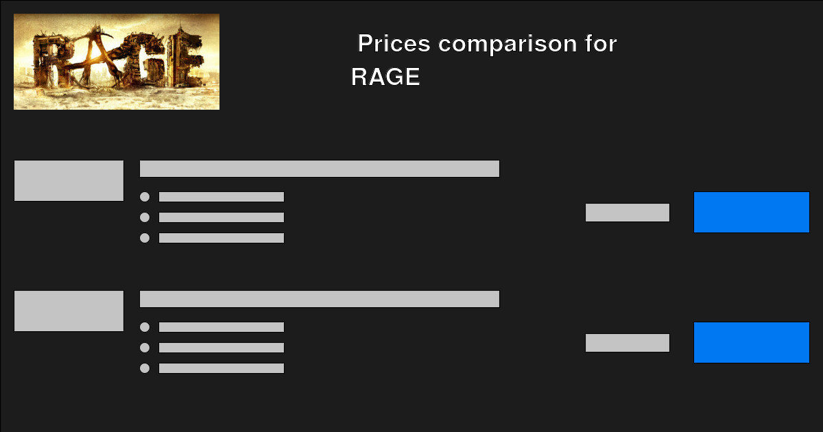 RAGE CD Keys — Buy Cheap RAGE CD Game Keys Online — SYS RQMTS