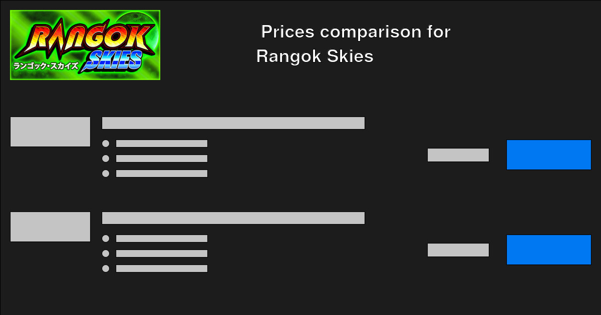 Rangok Skies CD Keys — Buy Cheap Rangok Skies CD Game Keys Online — SYS ...