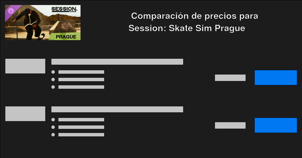 Compra Session: Skate Sim Prague barato - Compara precios
