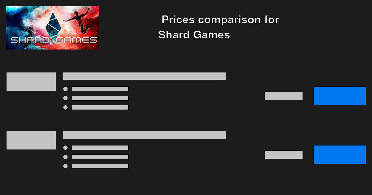 Shard Games CD Keys — Buy Cheap Shard Games CD Game Keys Online — SYS RQMTS