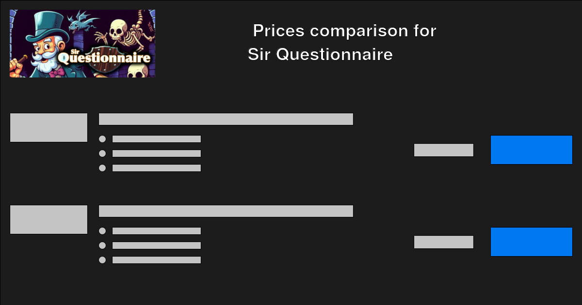 Sir Questionnaire CD Keys — Buy Cheap Sir Questionnaire CD Game Keys ...