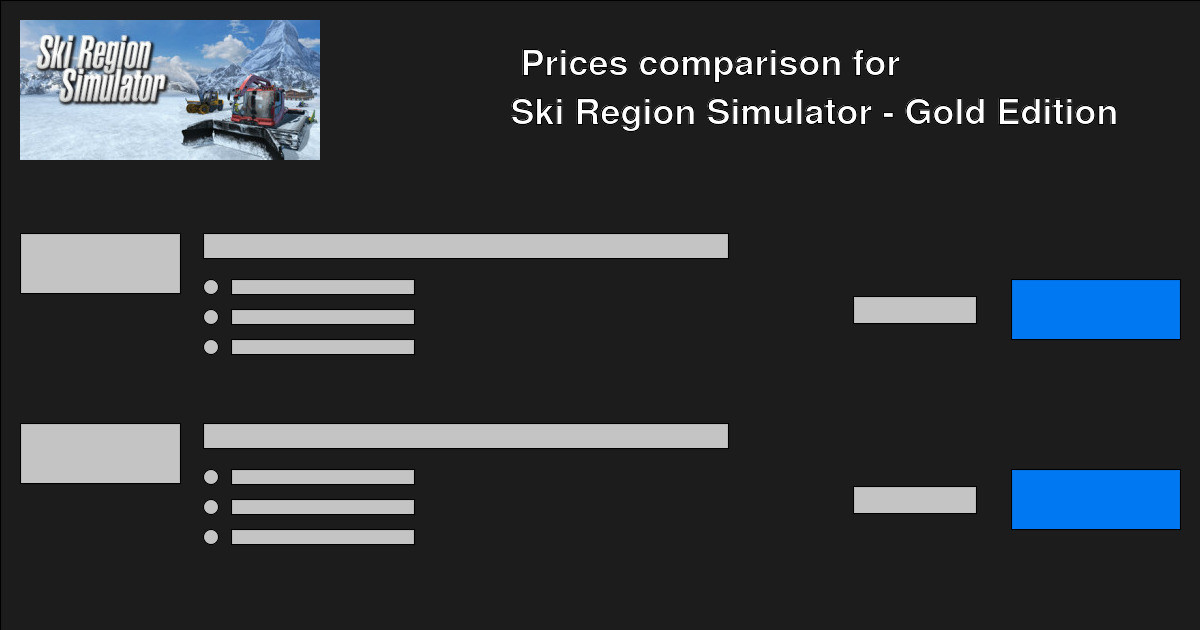 Ski Region Simulator - Gold Edition CD Keys — Buy Cheap Ski Region ...