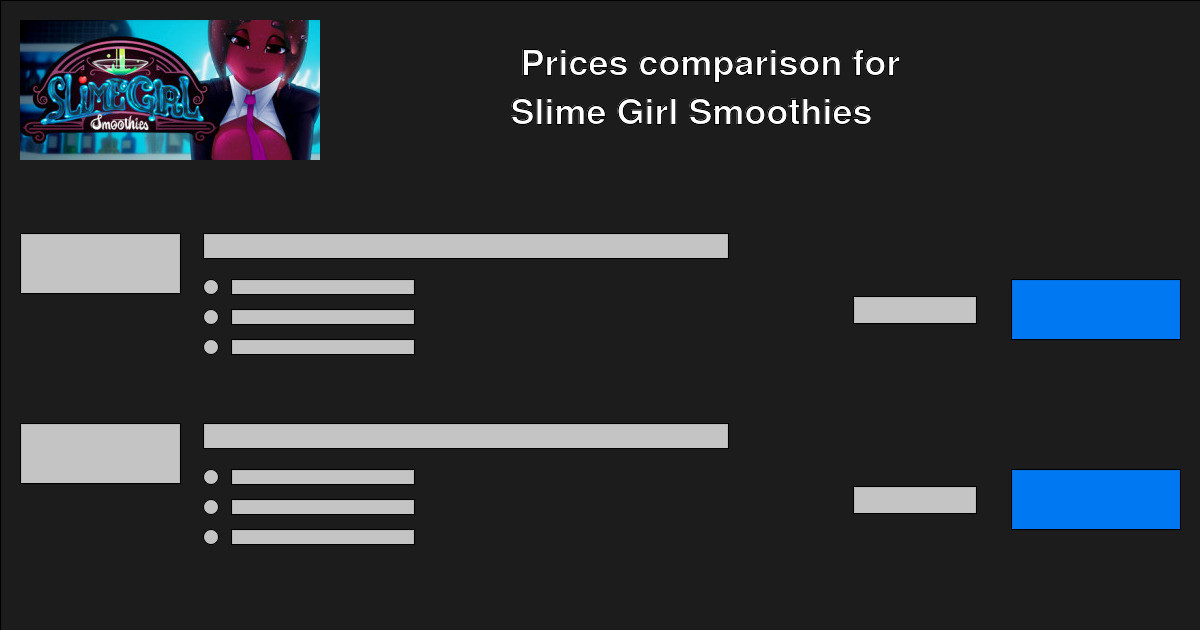 Slime Girl Smoothies CD Keys — Buy Cheap Slime Girl Smoothies CD Game ...