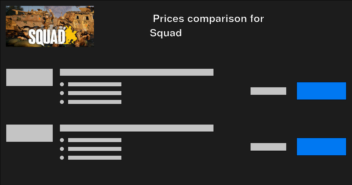 Squad CD Keys — Buy Cheap Squad CD Game Keys Online — SYS RQMTS