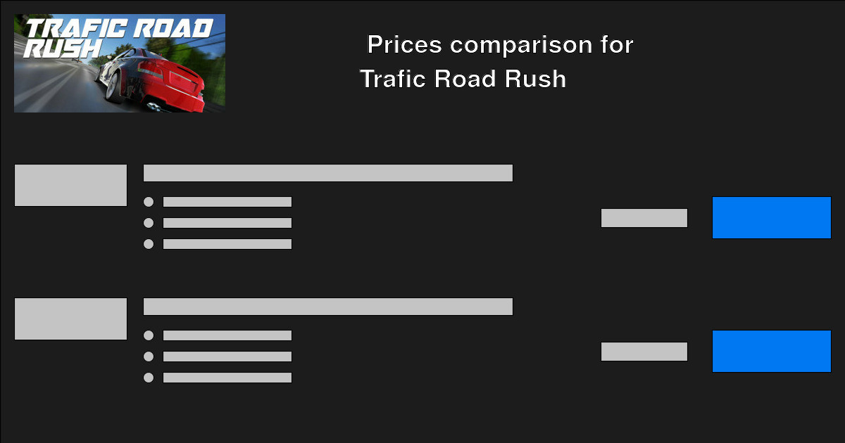 Trafic Road Rush CD Keys — Buy Cheap Trafic Road Rush CD Game Keys ...