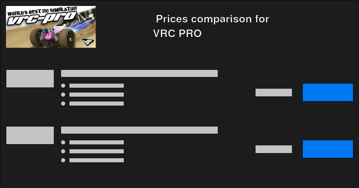 VRC PRO CD Keys — Buy Cheap VRC PRO CD Game Keys Online — SYS RQMTS