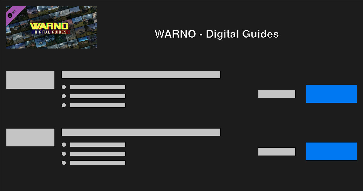 WARNO - Digital Guides 싸게 구매 - 가격 비교